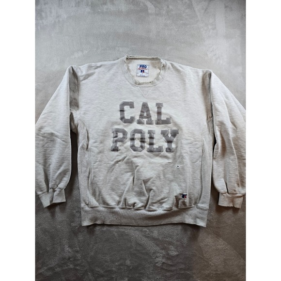 Russell Athletic | Shirts | Vintage Cal Poly Sweatshirt L Russell ...